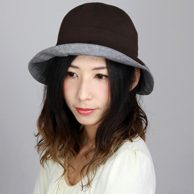 婦人ハット 帽子 ギフト 帽子 レディース クロッシェ ハット ダックス UVカット お出掛けに最適