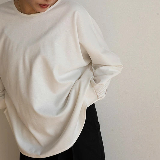 【即納】CAVEZA ROSSO カベサロッソ　クルーネックドルマンカットソートップス CAH4510　MOYAさん【2023】【AW】【2023秋冬】【2023AW】【入荷】