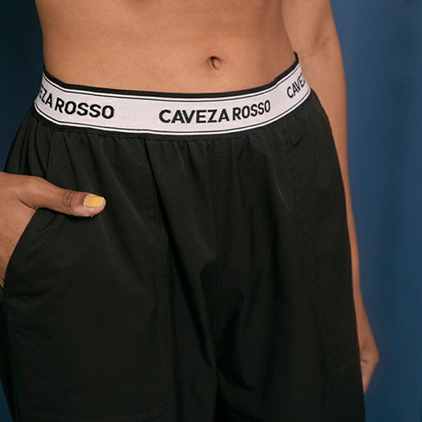 【即納】CAVEZA ROSSO カベサロッソ　ロゴベルトストレートパンツ CAH5541　MOYAさん【2023】【AW】【2023秋冬】【2023AW】【入荷】