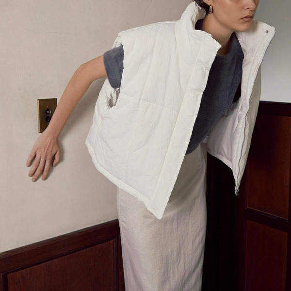 【即納】CAVEZA ROSSO カベサロッソ ナイロンパデットベスト CAI7651 ROAC110　MOYAさん【2024】【AW】【2024秋冬】【2024AW】【入荷】