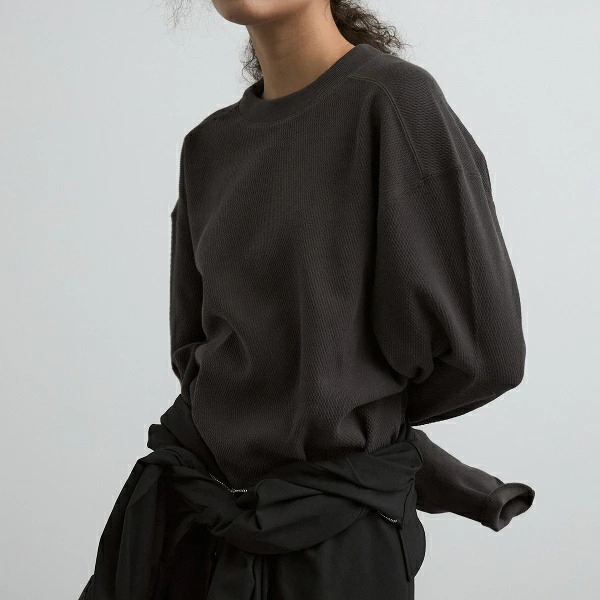 【即納】CREDONA クレドナ CENTRAL THERMAL L/S TEE セントラルサーマルロングスリーブTシャツ ロンT 長袖 1425112103【2025】【SS】【2025春夏】【2025SS】【入荷】