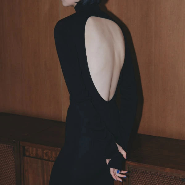 【SALE】【セール】【30％OFF】【即納】TODAYFUL トゥデイフル LIFEs ライフズ　Backopen Knit Dress バックオープンニットドレス 12320309 吉田怜香【2023】【AW】【2023秋冬】【2023AW】【入荷】