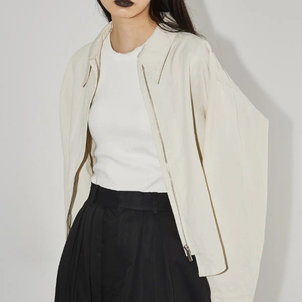 【SALE】【セール】【20％OFF】【即納】TODAYFUL トゥデイフル LIFEs ライフズ　Washer Zip Blouson ワッシャージップブルゾン 12310201 吉田怜香【2024】【SS】【2024春夏】【2024SS】【入荷】