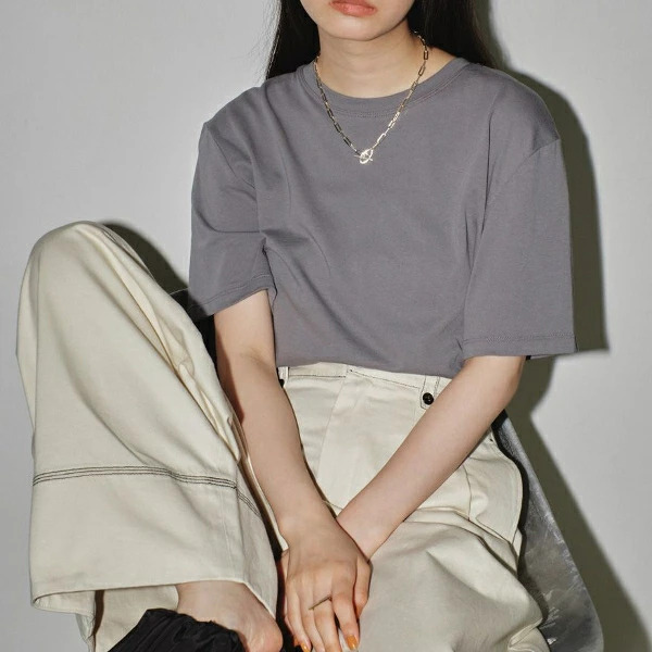 【即納】TODAYFUL トゥデイフル LIFEs ライフズ　Basic Smooth T-shirts ベーシックスムースTシャツ 12410613 吉田怜香【2024】【SS】【2024春夏】【2024SS】【入荷】