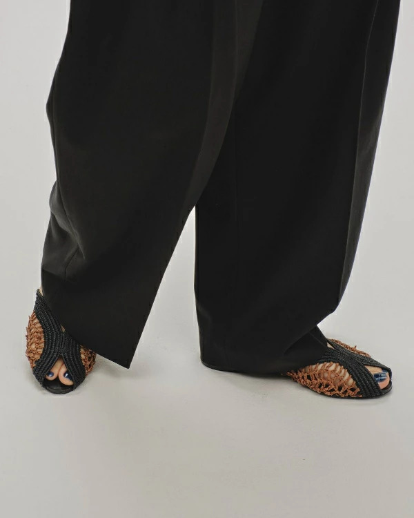 即納】TODAYFUL トゥデイフル LIFEs ライフズ Raffia Slide Sandals