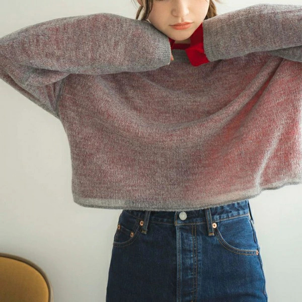 【即納】Ungrid アングリッド モヘヤ混シアーニット 112452600801【2024】【AW】【2024秋冬】【2024AW】【入荷】