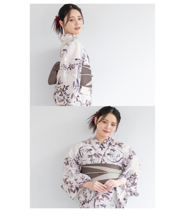 浴衣 セット レディース 浴衣セット 半幅帯 2024新作 大人 3点セット