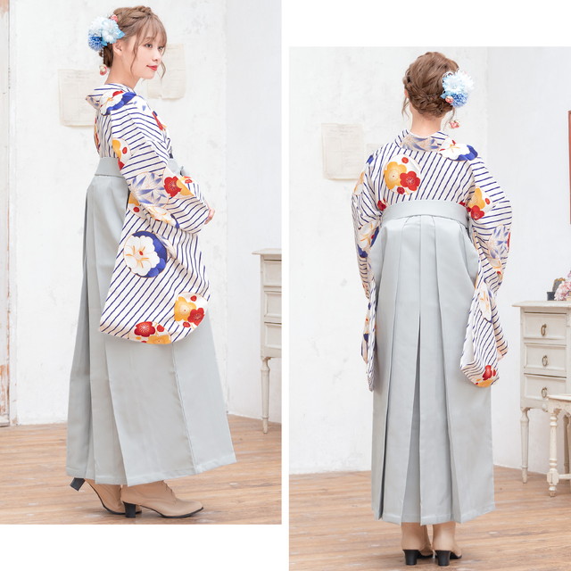 卒業式 袴セット 購入 大学生 レディース 小学生 袴 ボヌールセゾン 青