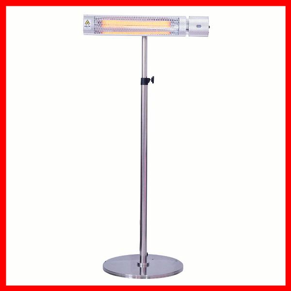 フェアリー（スタンド設置モデル）1000W S HEAT-C-101SSH 【B】 ステンレス 暖房 暖房機器 ヒーター スタンド型 アルミ 送料無料