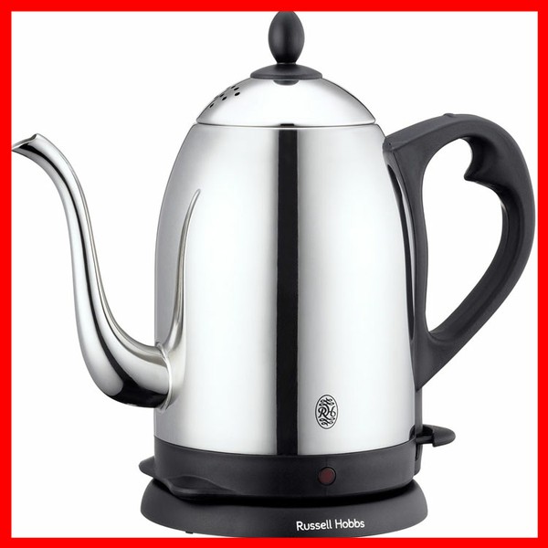 電気ケトル ラッセルホブス Russell Hobbs 電気ケトル カフェケトル ドリップケトル 細口タイプ 1.2L 正規販売店 7412JP  ラッセルホブス russell hobbs 電気ケトル イギリス おしゃれ かっこいい 新生活 ギフト 贈り物 送料無料