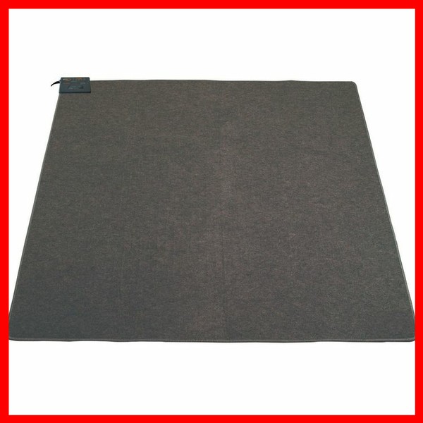 TEKNOS ボリューム（厚手）2畳用カーペット 本体 ダークグレー TWB-2500J  カーペット ホットカーペット 本体 折りたたみ収納 冬 暖房 テクノス 送料無料