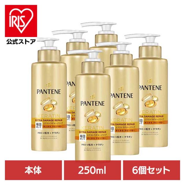 【6個セット】ヘアケア ボディケア ヘアケア パンテーン エクストラダメージリペア インテンシブヴィタミルク 特大サイズ パンテーン パンテーン P&G エクストラダメージリペア 洗い流さないトリートメント 送料無料