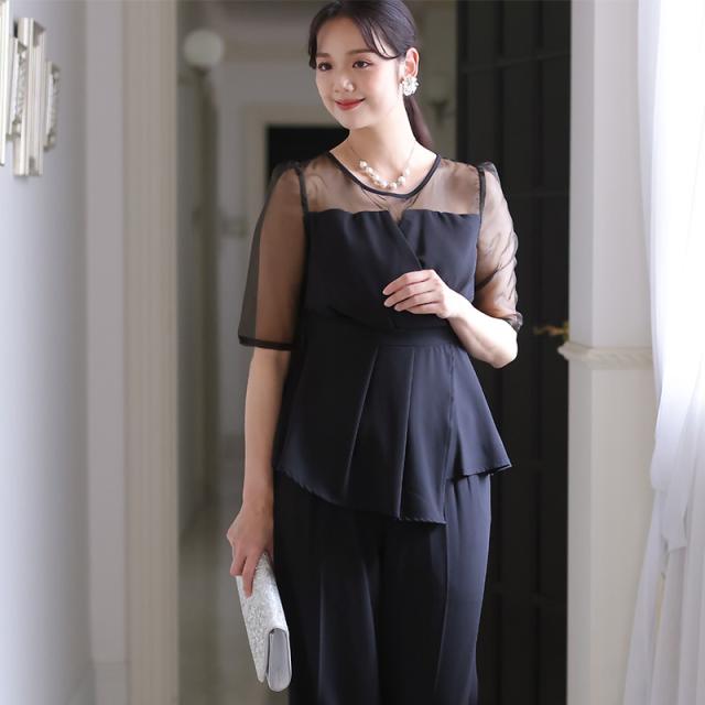 339221822 パンツスーツ オールインワン パンツドレス セレモニー