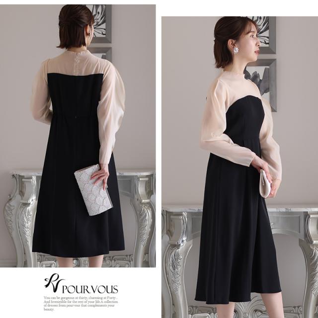 359221925 結婚式 ワンピース パーティードレス フォーマルドレス