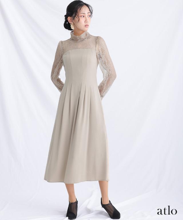 794231822 ワンピース 体型カバー フォーマルドレス 大きいサイズ 結婚