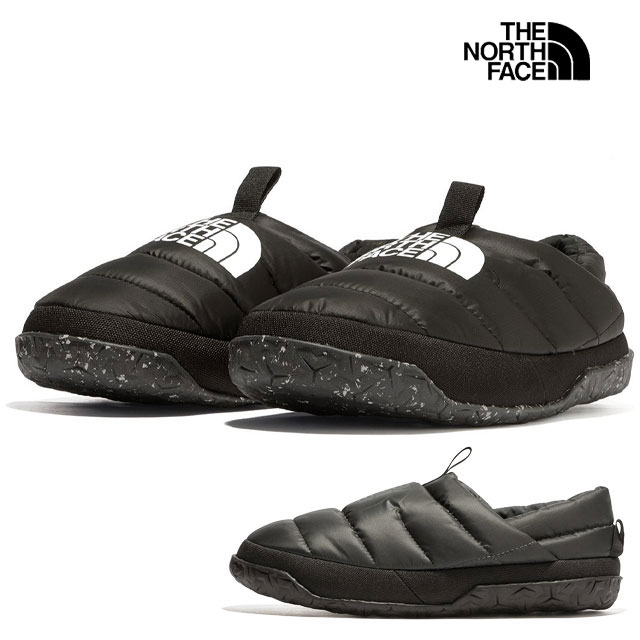 送料無料 スリッポン ミュール レディース AW 秋冬 新作 秋新作 冬新作 人気 流行 定番 2026 ザ・ノース・フェイス NFW02371 W KW AK モックシューズ ヌプシ ダウン 保温 防寒 ウインターミュールシューズ TNFブラック アスファルトグレー 靴