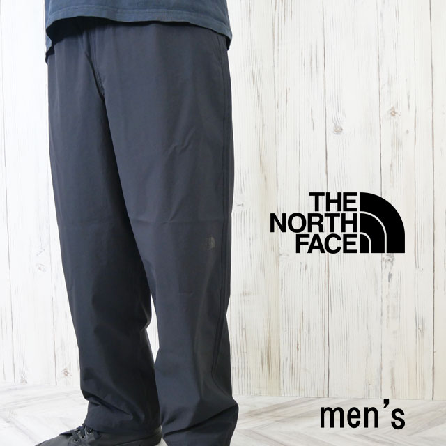 メール便送料無料 ロングパンツ メンズ SS 春夏 新作 夏新作 秋新作 人気 流行 定番 2025 ザ・ノース・フェイス NB12583 ボトムス 長ズボン ストレッチ アパレル 撥水 軽量 静電ケア ウェア 服 トレーニング 運動 ストレートパンツ 黒 ブラック ヴェイグラントロングパンツ