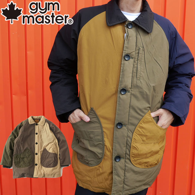 送料無料 メンズ レディース 秋冬 新作 冬新作 FW 2021 長袖 人気 流行 定番 gymmaster G757621 ジムマスター アウター ドロップポケットナイロンコート アウター ハーフコート トップス 上着 アウトドア 服 アパレル