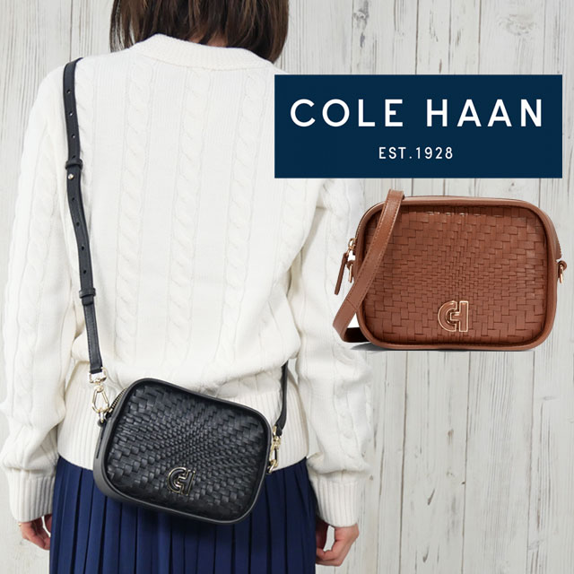 送料無料 ショルダーバッグ レディース FW 秋冬 新作 秋新作 冬新作 人気 流行 定番 2024 BAG U06763 U06764 コールハーン バッグ コンパクト エッセンシャル クロスボディー カメラバッグ 小さめ バック 斜め掛け レザー 肩掛け スクエア型 鞄