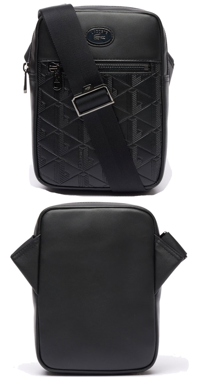 送料無料 カメラバッグ メンズ レディース SS 春夏 新作 春新作 夏新作 人気 流行 定番 2024 BAG NH4486 バッグ モノグラムショルダーバッグ カジュアル 鞄 斜め掛け 肩掛け バック わに 鰐 ロゴ 黒 小さめ コンパクト