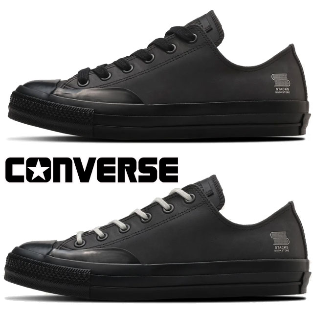 送料無料 スニーカー ローカット メンズ SS 春夏 新作 春新作 夏新作 人気 流行 定番 2024 OX 31311110 オールスター （Ｒ） スタックスブックストア コラボモデル 黒 靴 カジュアルシューズ スティールブラック