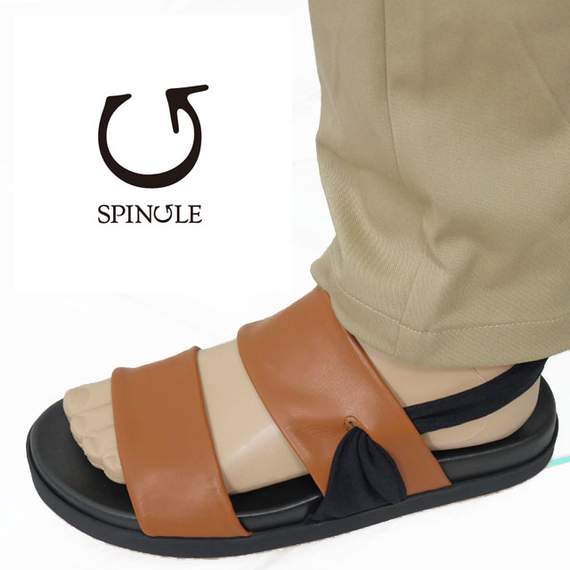 送料無料 コンフォートサンダル サンダル ストラップサンダル メンズ SS 春夏 新作 春新作 夏新作 人気 流行 定番 2024 SP-1708 SPINGLE la gomma スピングル ラゴンマ コラボ 日本製 メイドインジャパン レザーサンダル キャメル 本革 靴 ブラウン