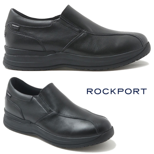 送料無料 スリッポン ビジネスシューズ メンズ SS 春夏 新作 春新作 夏新作 人気 流行 定番 2024 ROCKPORT ML0029 防水 靴 黒 革靴 ビジカジ 紳士靴 レカジュアル ザーシューズ シューズ ブラック オープンロード タコニック シンパテックス