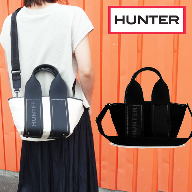 送料無料 ハンター HUNTER BAG 2WAY UBS3608CAA メンズ レディース FW 秋冬 新作 秋新作 冬新作 人気 流行 定番 2024 2025 トートバッグ リファインド スティッチ キャンバス ミニ トートバック バッグ 撥水 肩掛け 斜め掛け クロスボディバッグ かばん 鞄