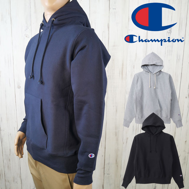 送料無料 長袖 メンズ レディース FW 秋冬 新作 秋新作 冬新作 人気 流行 定番 2025 チャンピオン Champion C5-A101 スウェットパーカー リバースウィーブ(R)フーデッドスウェットシャツ 赤タグ トップス フーディー プルオーバー ロゴ 裏起毛 服 アパレル 灰 黒 紺 米国製