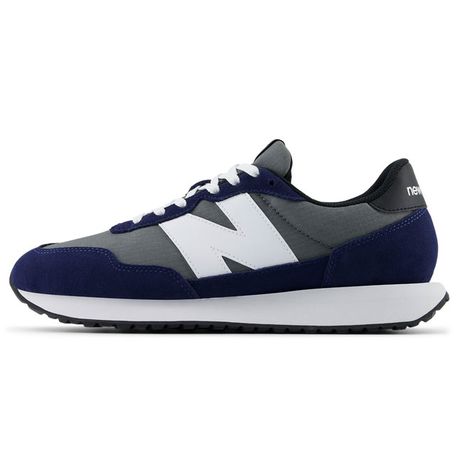 送料無料 スニーカー ローカット メンズ レディース SS 春夏 新作 夏新作 秋新作 人気 流行 定番 2025 ニューバランス new balance MS237 MCN ワイズD カジュアルシューズ ネイビー/グレー 靴