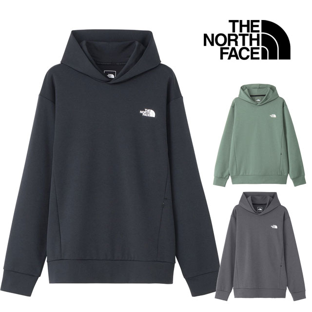 送料無料 パーカー 長袖 メンズ レディース SS 春夏 新作 夏新作 秋新作 人気 流行 定番 2025 ザ・ノース・フェイス NT12495 モーションフーディ トップス プルオーバー スウェット アパレル UVプロテクト ウェア 抗菌防臭 ブラック 黒 ダックグリーン 服