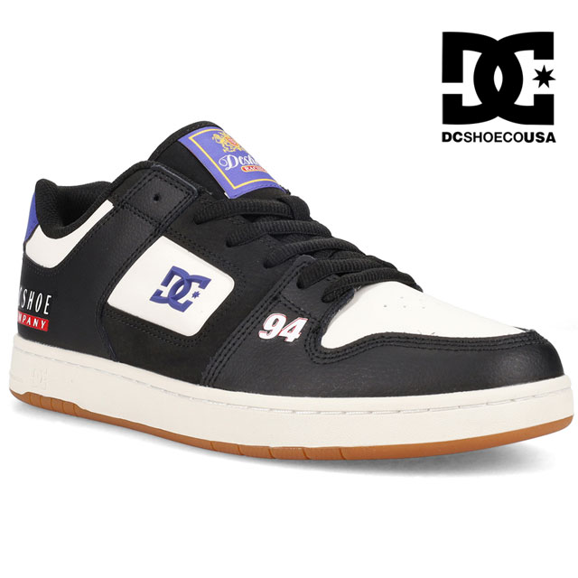 送料無料 スニーカー ローカット メンズ レディース SS 春夏 新作 夏新作 秋新作 人気 流行 定番 2025 ディーシーシュー DC SHOES 4 SE DM251004 001 マンテカ カジュアルシューズ ブラック/ブルー/マルチ ロゴ 靴