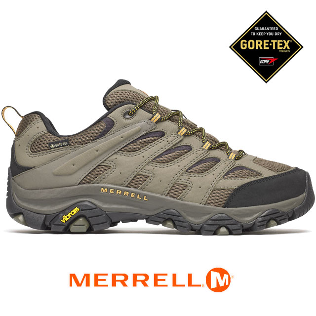 送料無料 スニーカー トレッキングシューズ ローカット ゴアテックス メンズ SS 春夏 新作 夏新作 秋新作 人気 流行 定番 2025 メレル MERRELL 3 J500643W モアブ シンセティック ワイド ワイズ 防水 ハイキングシューズ アウトドア ウォルナット 靴