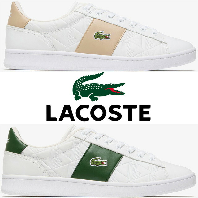 送料無料 スニーカー ローカット レディース SS 春夏 新作 夏新作 秋新作 人気 流行 定番 2025 ラコステ LACOSTE SET 1252 APAC SFA 49SFA0039 2J8 1R5 カーナビー カジュアルシューズ ホワイト/ライトブラウン ホワイト/ダークグリーン 白 靴
