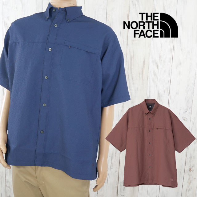 送料無料 半袖 メンズ SS 春夏 新作 夏新作 秋新作 人気 流行 定番 2025 ザ・ノース・フェイス NR22561 カジュアルシャツ ショートスリーブオーニングシャツ リラックス トップス UVケア ウェア アウトドア アパレル ラウンジ UVケア 前開きシャツ ワッフル生地 速乾 服
