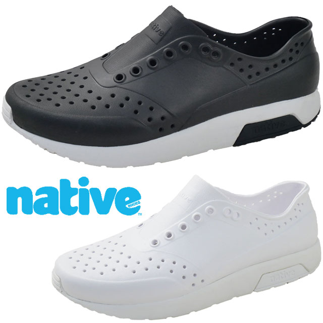 送料無料 スリッポン ローカット メンズ SS 春夏 新作 夏新作 秋新作 人気 流行 定番 2025 ネイティブ native F0000256 1105 1999 厚底 レノックス ワンダーフォーム ラバーシューズ アウトドア ジフィーブラック 黒 シェルホワイト 白 靴