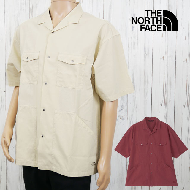 メール便送料無料 半袖 メンズ SS 春夏 新作 夏新作 秋新作 人気 流行 定番 2025 ザ・ノース・フェイス NR22431 開襟シャツ ショートスリーブユーティリティシャツ トップス アパレル UVケア 速乾 アウトドア 上着 リラックスシルエット ウェア 羽織 服