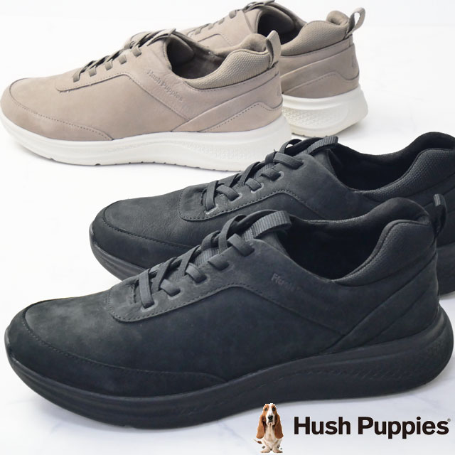送料無料 ウォーキングシューズ コンフォート スニーカー スリッポン レースアップ ローカット メンズ SS 春夏 新作 夏新作 秋新作 人気 流行 定番 2025 ハッシュパピー Hush Puppies HPM10698 HPM10701 疲れない 靴 ブラック フォッサル エレベートストレッチレース