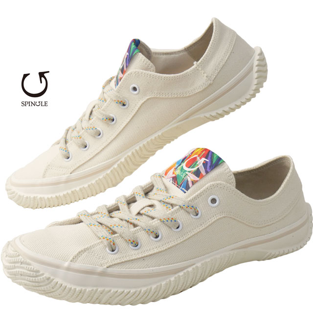 送料無料 スニーカー ローカット メンズ レディース AW 秋冬 新作 秋新作 冬新作 人気 流行 定番 2025 スピングル SPINGLE SP-1005 折り鶴 メイドインジャパン 帆布 キャンバススニーカー 日本製 キナリ 靴