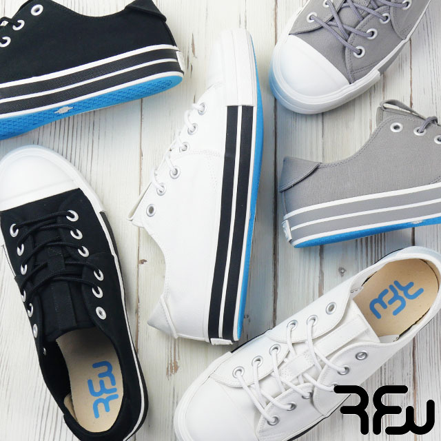 送料無料 スニーカー ローカット メンズ SS 春夏 新作 夏新作 秋新作 人気 流行 定番 2025 RFW アールエフダブリュー 2 R-2339371 サンドウィッチ ロー スタンダード キャンバススニーカー 履きやすい 紐靴 オフホワイト ブラック グレー アールエフダブリュー