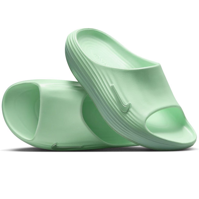 送料無料 シャワーサンダル レディース AW 秋冬 新作 秋新作 冬新作 人気 流行 定番 2025 ナイキ NIKE HV4484-300 スライドサンダル リアクト レジュヴェン8 スライド リカバリーサンダル ミントフォーム/ミントフォーム-キャノン 厚底