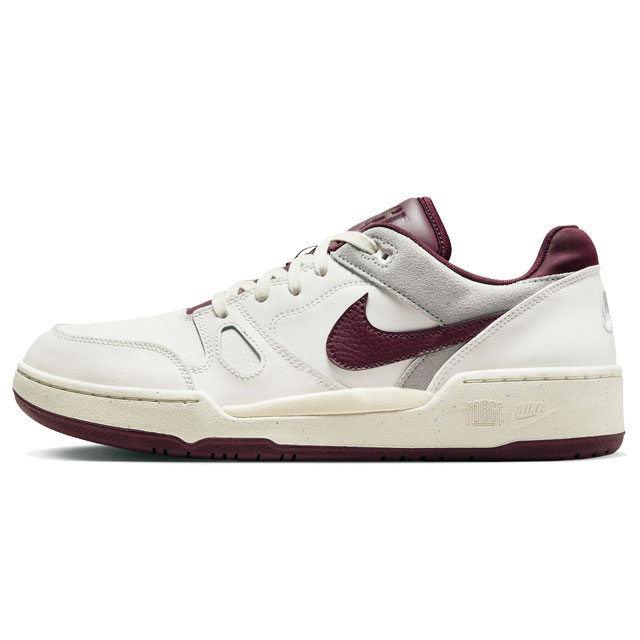 送料無料 スニーカー ローカット メンズ AW 秋冬 新作 秋新作 冬新作 人気 流行 定番 2025 ナイキ NIKE FZ4629-100 フル フォース ロー セイル/バーガンディクラッシュ 靴
