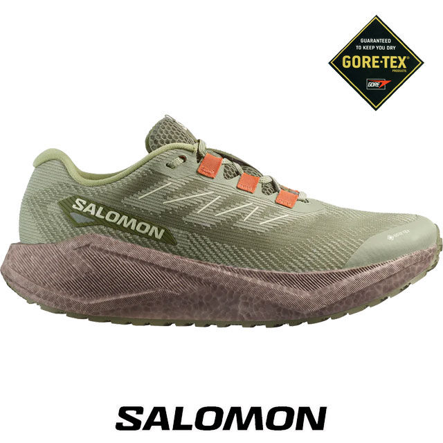 送料無料 スニーカー ランニングシューズ レースアップ ローカット ゴアテックス メンズ AW 秋冬 新作 秋新作 冬新作 人気 流行 定番 2025 サロモン SALOMON 3 GRVL 479785 エアロ ブレイズ 防水 靴 アウトドア シューズ グリーン