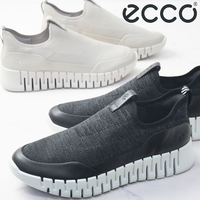 送料無料 スリッポン ローカット レディース AW 秋冬 新作 秋新作 冬新作 人気 流行 定番 2025 エコー ECCO Gruuv 218333 60568 61339 厚底 イージー-スリップ 脱ぎ履きしやすい ウエッジソール シンプル ブラック グラベル 靴