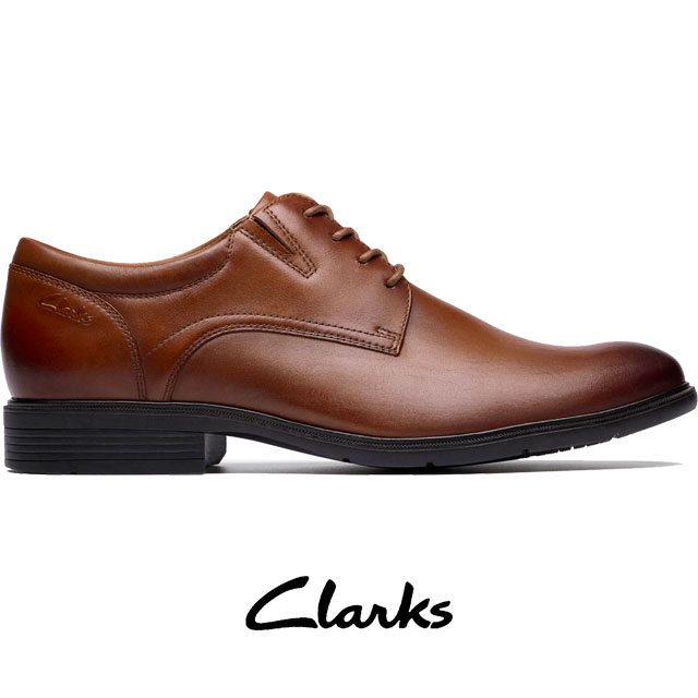 送料無料 ビジネスシューズ フォーマル プレーントゥ メンズ AW 秋冬 新作 秋新作 冬新作 人気 流行 定番 2025 クラークス Clarks 26184680 外羽根 紳士靴 ステッドウェル レース 滑りにくい 革靴 ビジカジ ドレスシューズ レザーシューズ 本革