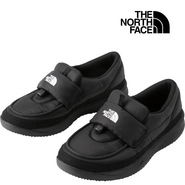 送料無料 スニーカー スノーシューズ ローファー メンズ レディース ユニセックス AW 秋冬 新作 秋新作 冬新作 人気 流行 定番 2025 ザ・ノース・フェイス NF52575 KK ヌプシ 防寒用ローファー 靴 保温 ウインターシューズ 滑りにくい アウトドアシューズ ブラック 冬靴