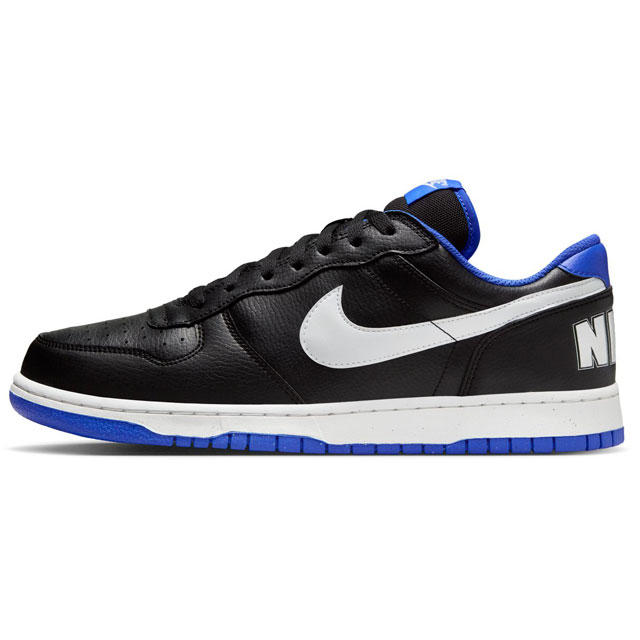 送料無料 スニーカー ローカット メンズ AW 秋冬 新作 秋新作 冬新作 人気 流行 定番 2025 ナイキ NIKE LOW 355152 018 ビッグ ブラック/サミットホワイト-ハイパーロイヤル 靴