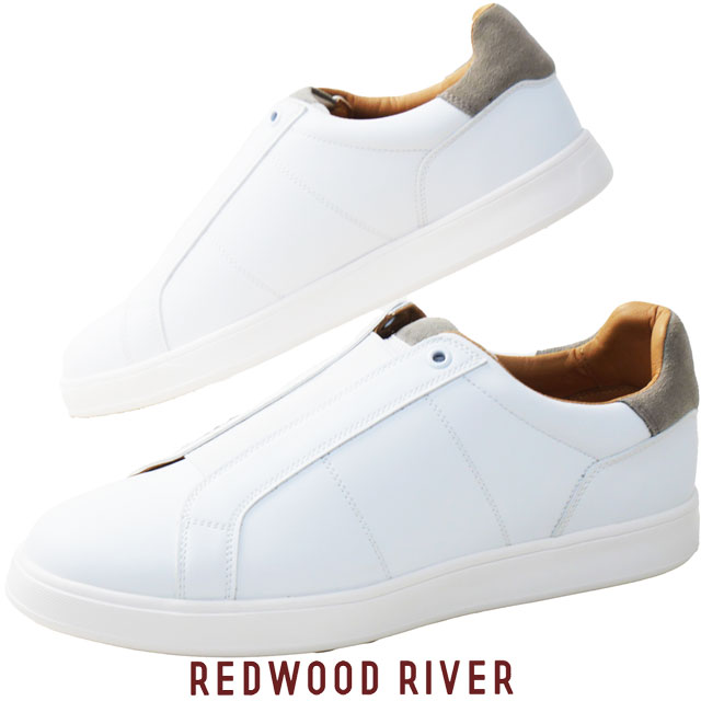 送料無料 スニーカー スリッポン ローカット メンズ AW 秋冬 新作 秋新作 冬新作 人気 流行 定番 2026 リーガル REGAL RX08 リーガル社製 レッドウッドリバー 靴 ホワイトグレー 白