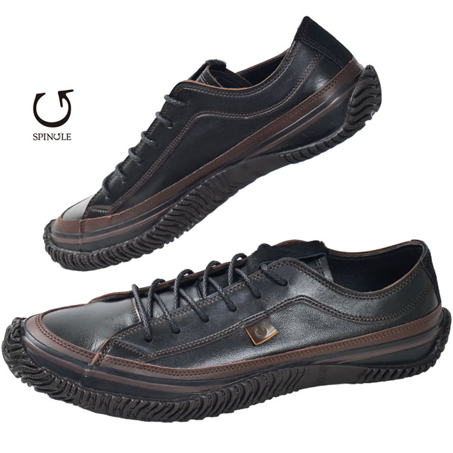 送料無料 スニーカー ローカット メンズ AW 秋冬 新作 秋新作 冬新作 人気 流行 定番 2026 スピングル SPINGLE SP-1067 午年 ニューイヤーモデル 干支 ホースレザー カジュアルシューズ レザースニーカー ハラコ 日本製 本革 メイドインジャパン ブラック 黒 靴
