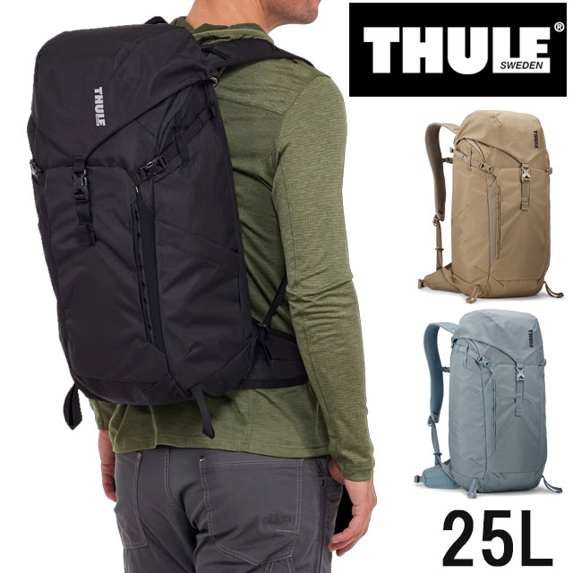 送料無料 バックパック リュックサック メンズ レディース AW 秋冬 新作 秋新作 冬新作 人気 流行 定番 2026 スーリー Thule 3205088 3205089 3205090 25Lレインカバー付きデイパック オールトレイルズ PCスリーブ 鞄 通勤 通学 出張 黒 灰 カーキ